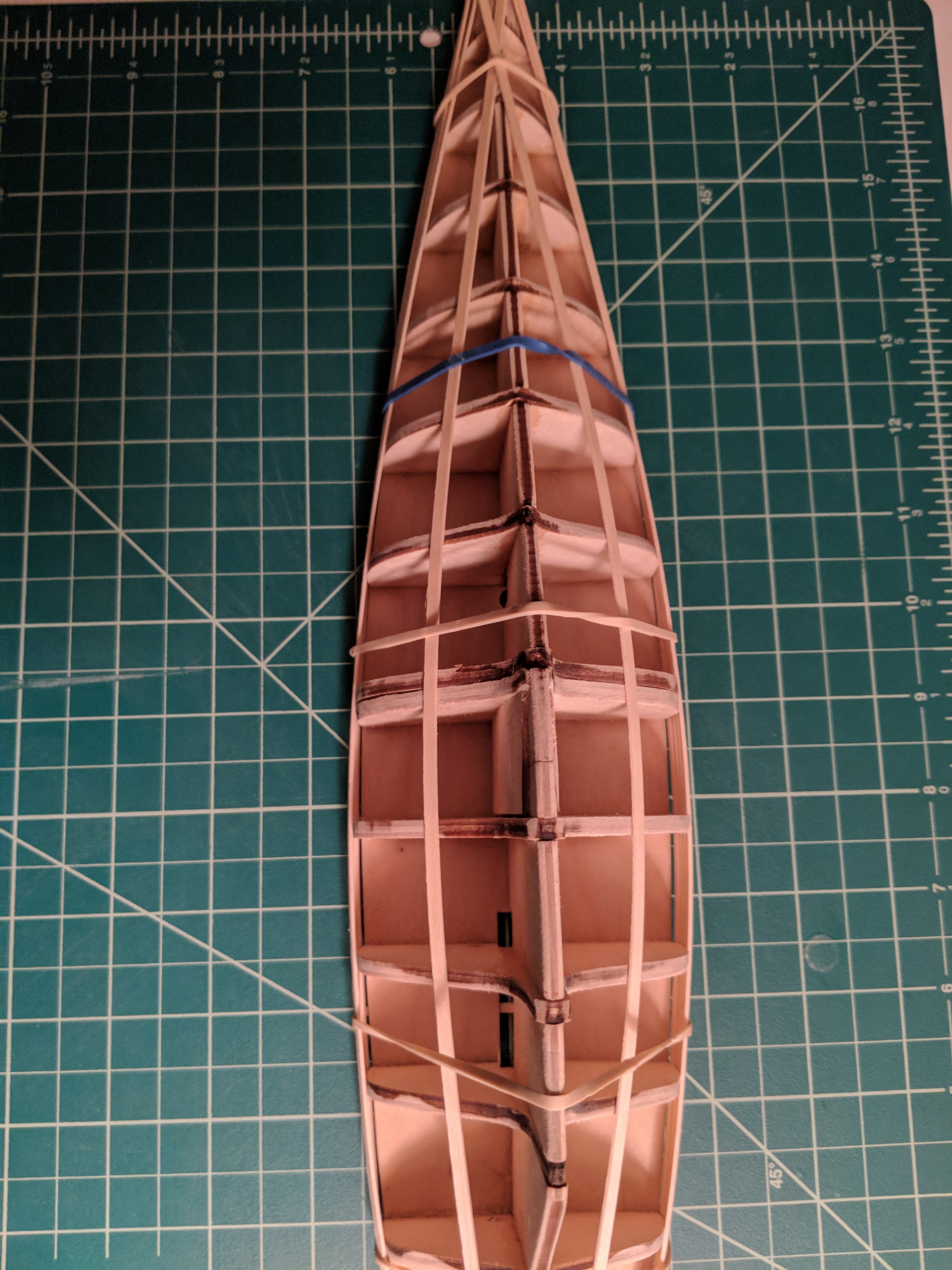 Bulkheads, False Deck, & Fairing - America’s Cup 1934 J Class ‘Endeavour’