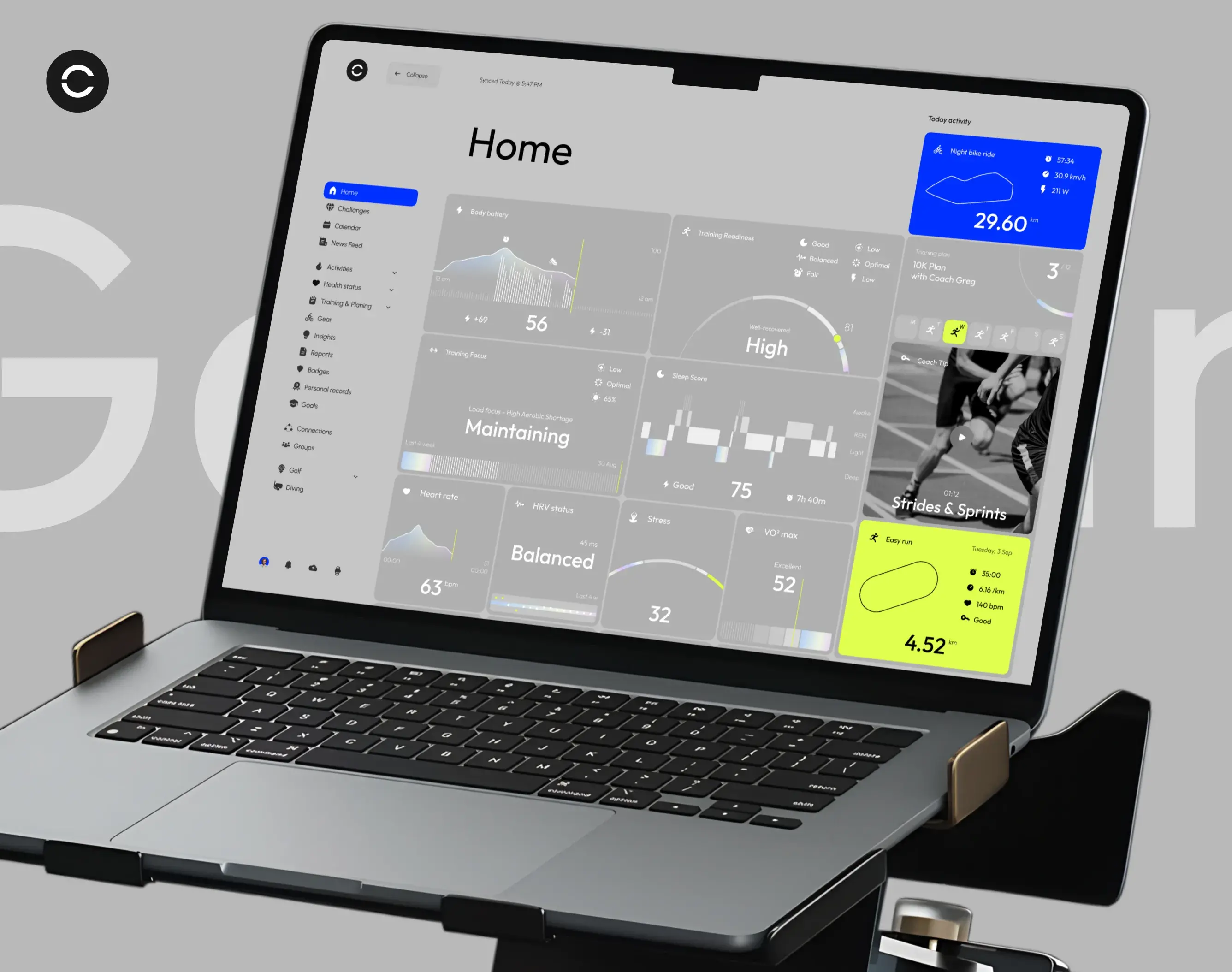 FitSync Project - Branding & UX UI Design