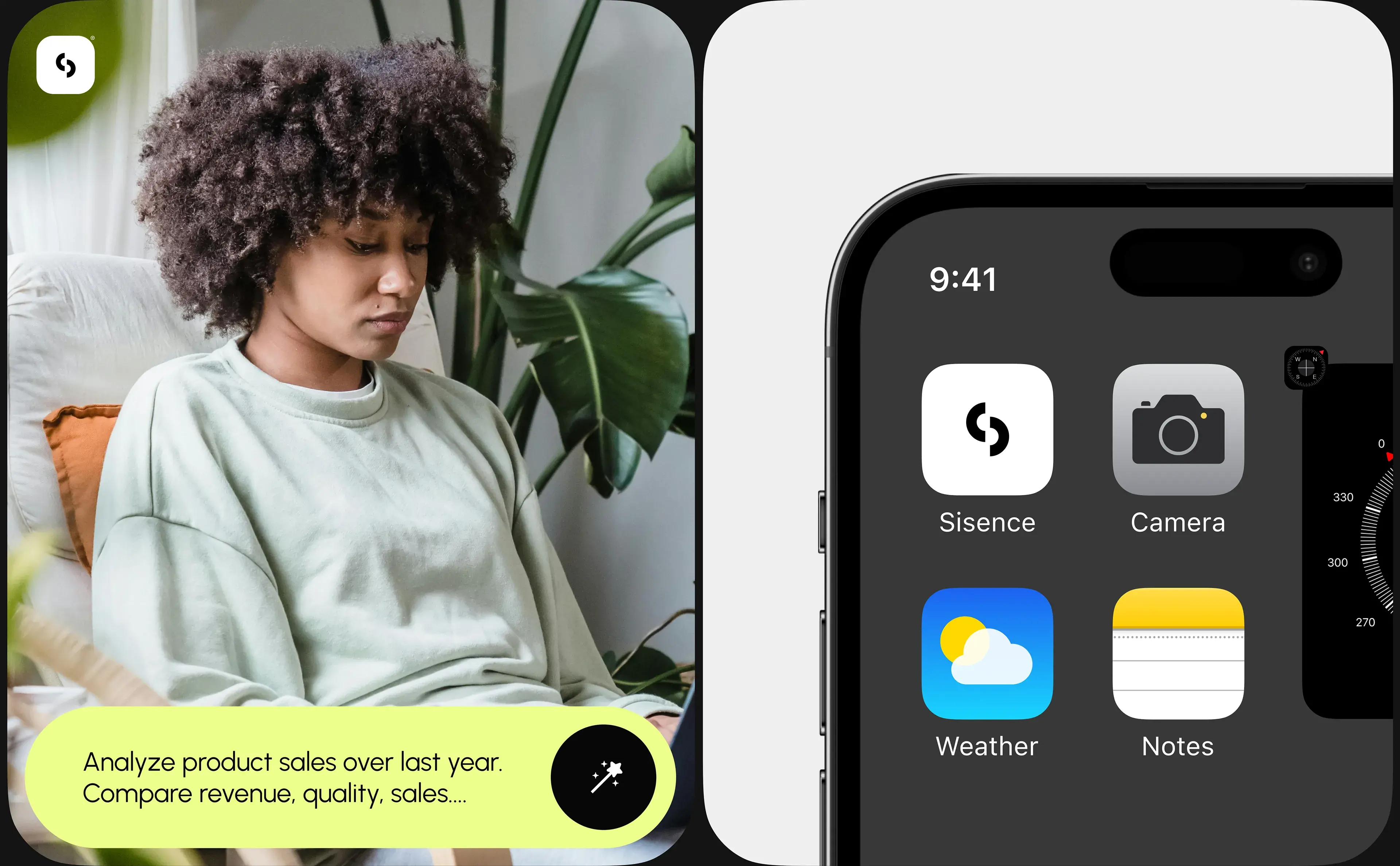 Sisense AI Assistant Project - Branding & UX UI Design