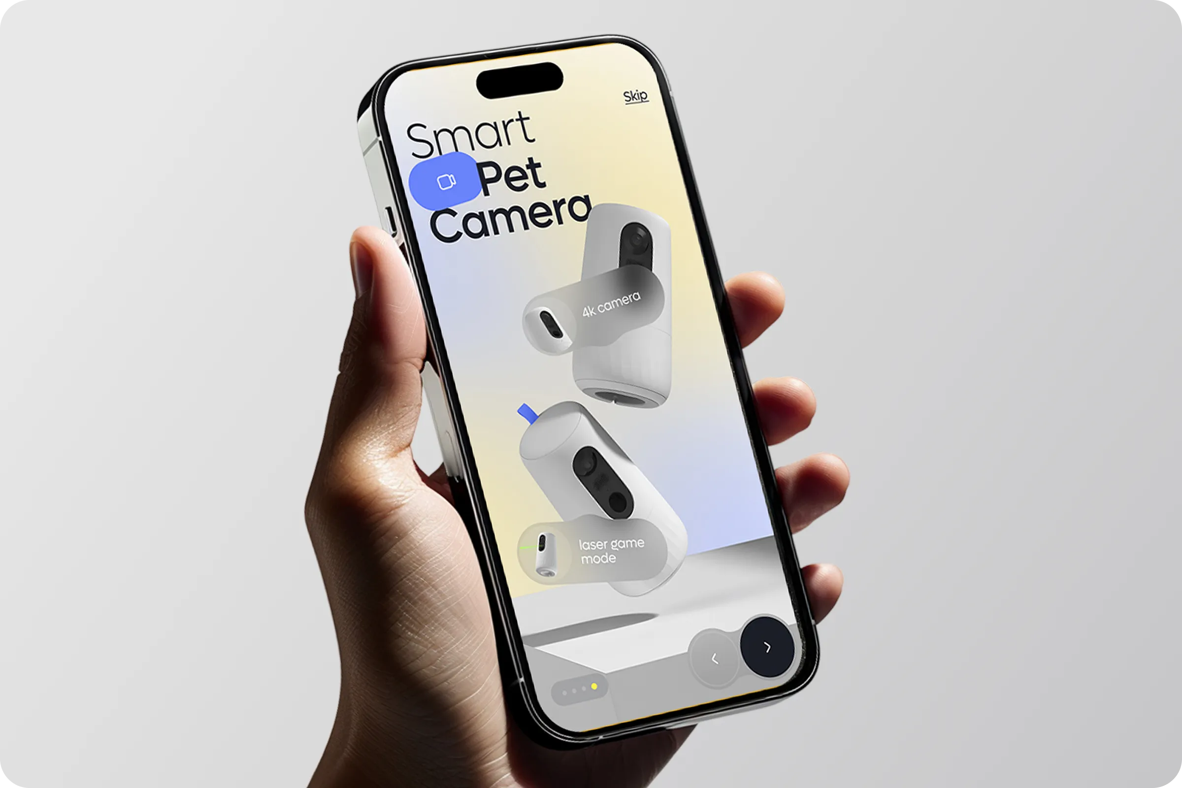 PetCam - IoT Smart Home Control Mobile App