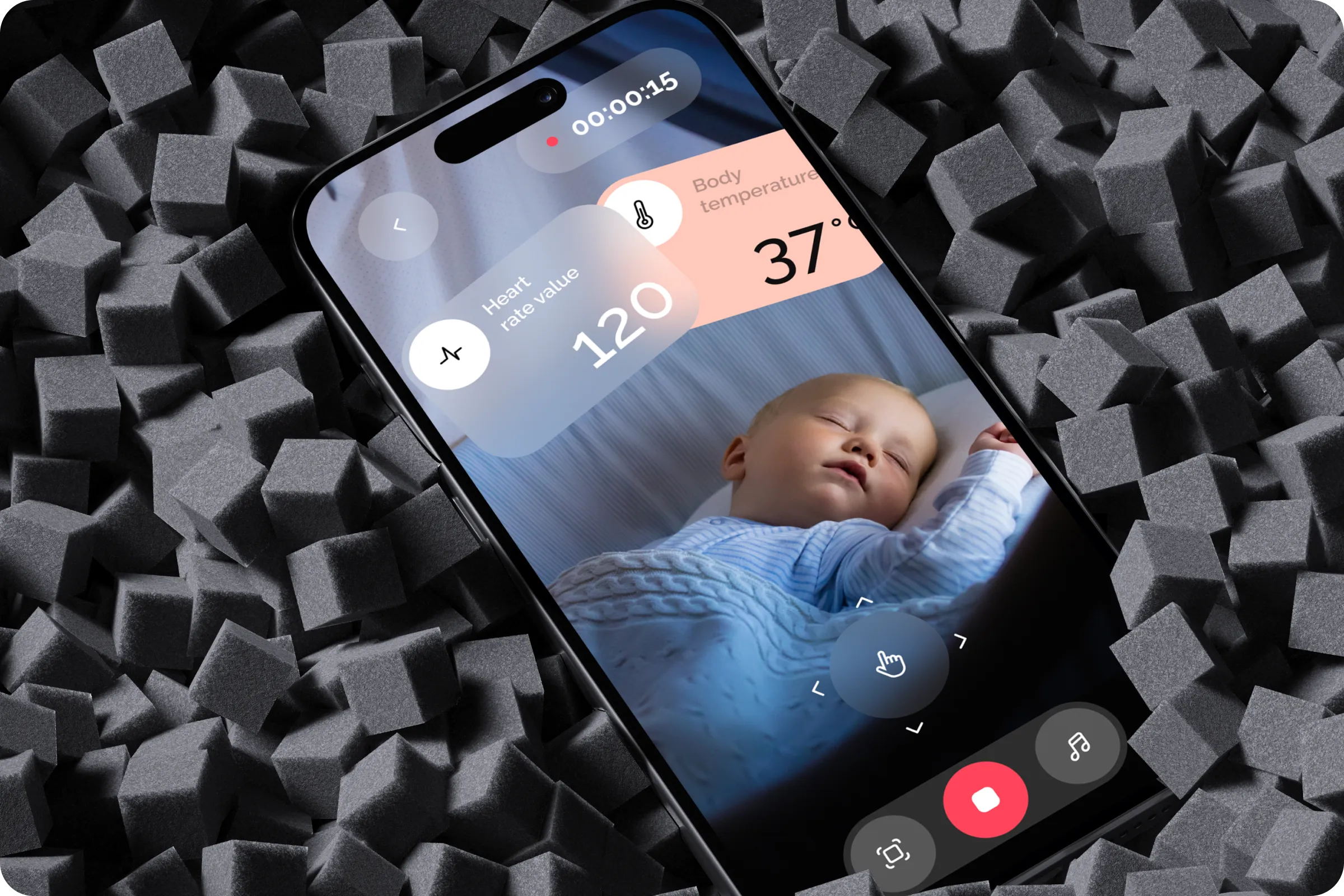 CoozyCare - Seamless Baby Monitoring Mobile App