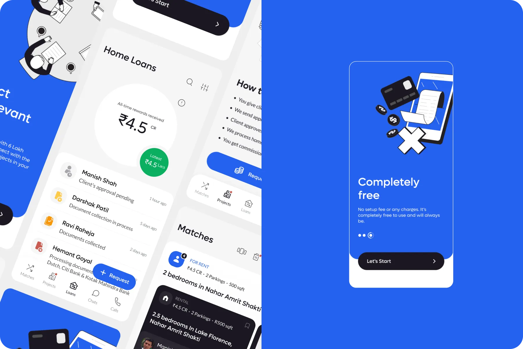 Broker Network: Social Media Mobile App Design