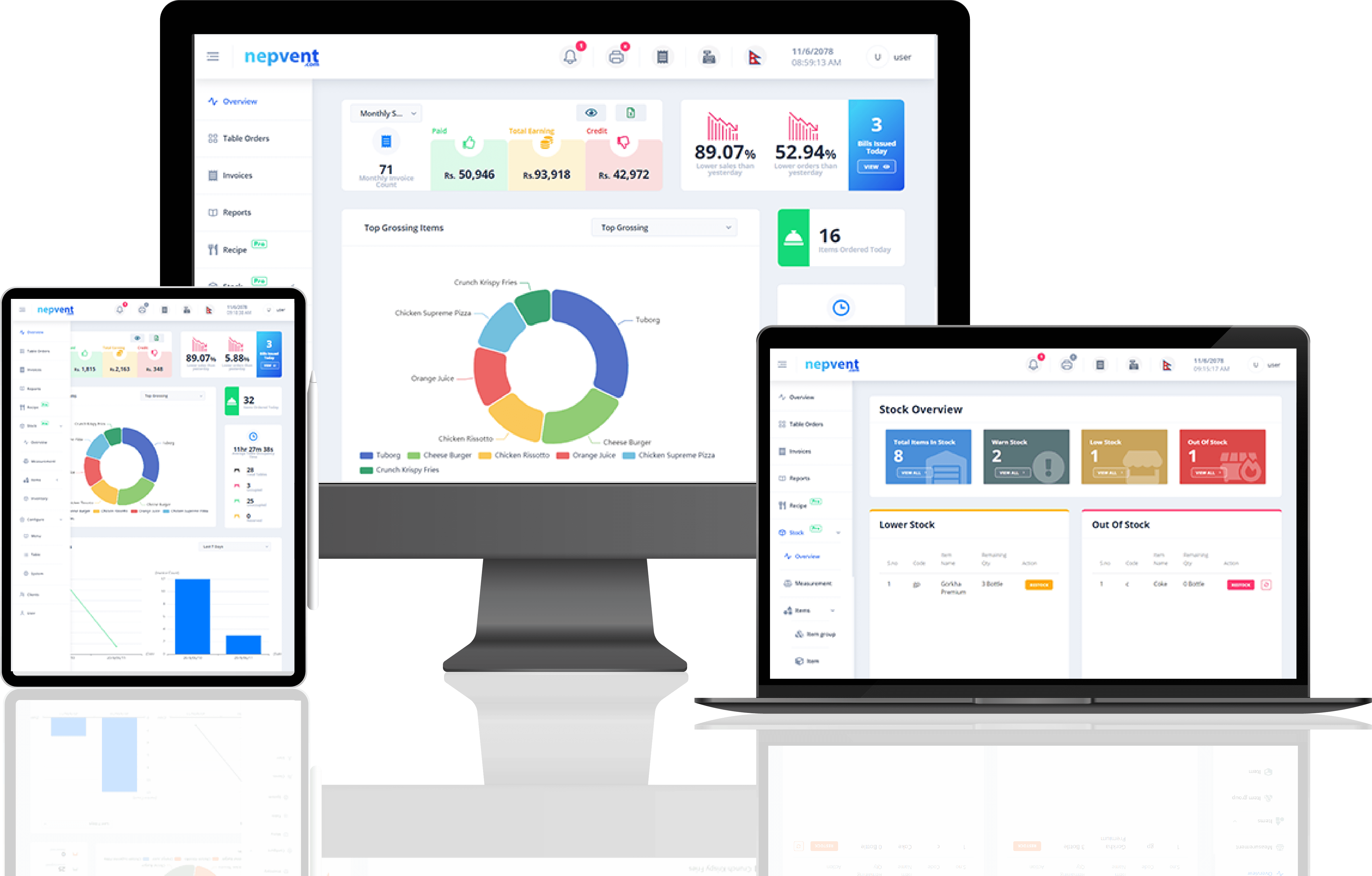 Nepvent Restaurant Management