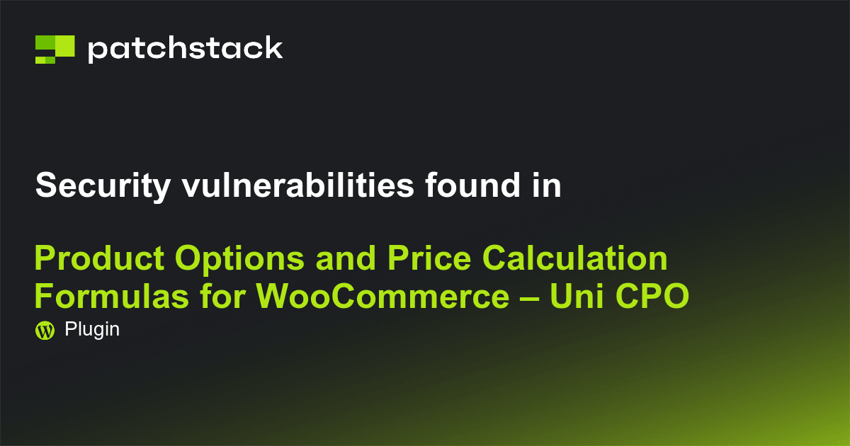 Product Options and Price Calculation Formulas for WooCommerce – Uni ...