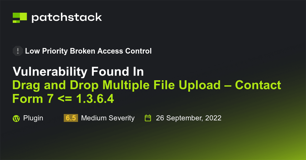 WordPress Drag and Drop Multiple File Upload plugin