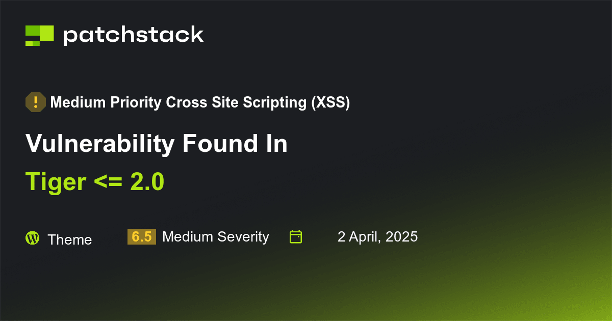 WordPress Tiger theme