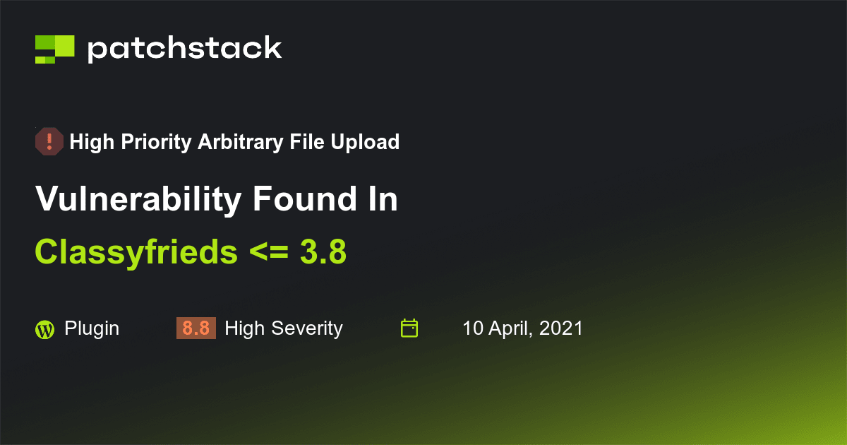 WordPress Classyfrieds plugin