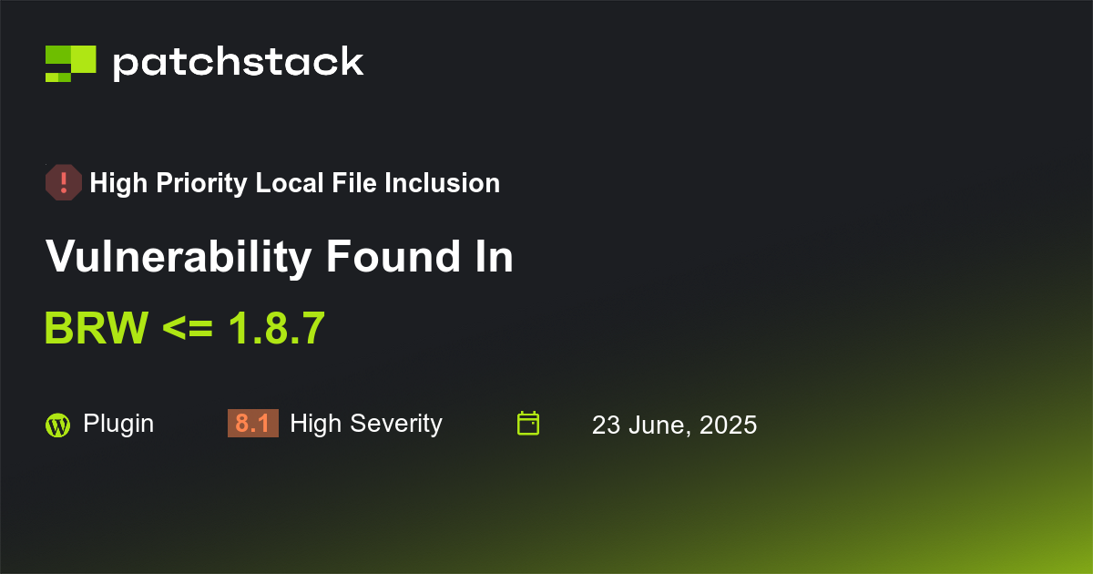 WordPress BRW plugin