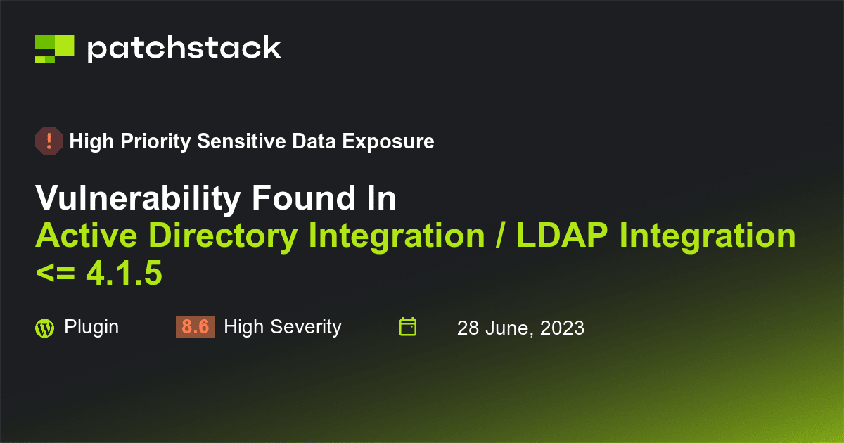 WordPress Active Directory Integration / LDAP Integration plugin