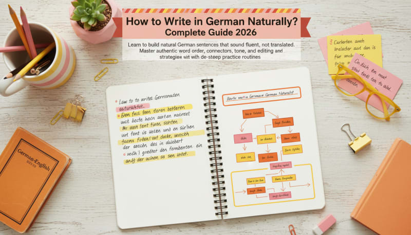 How to Write German Like a Pro: 2026 Style & Tone Guide | German Online ...