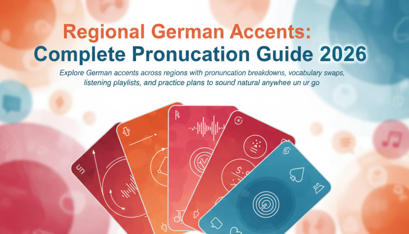 Regional German Accents: Complete Pronunciation Guide 2026 | German ...