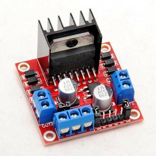 L298N Dual H-Bridge DC Motor Driver Module for Arduino & Robotics ...