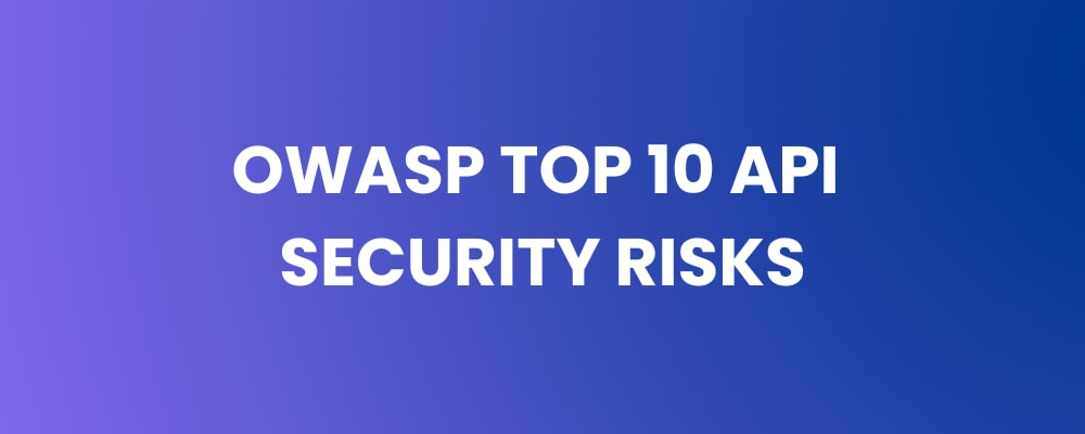 OWASP Top 10 API Security Risks - Secure Your APIs Safely