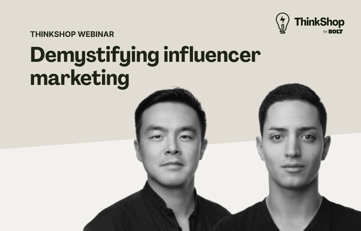 Bolt | Demystifying Influencer Marketing Bolt | Demystifying Influencer Marketing