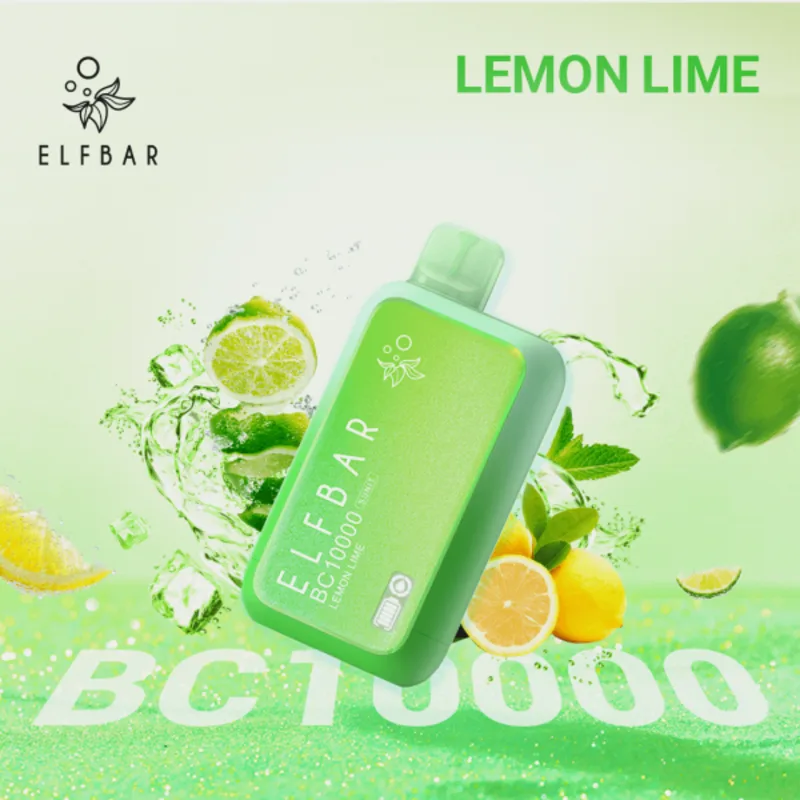 ELFBAR BC10000 Lemon Lime 20mg | Vapesoko Nairobi