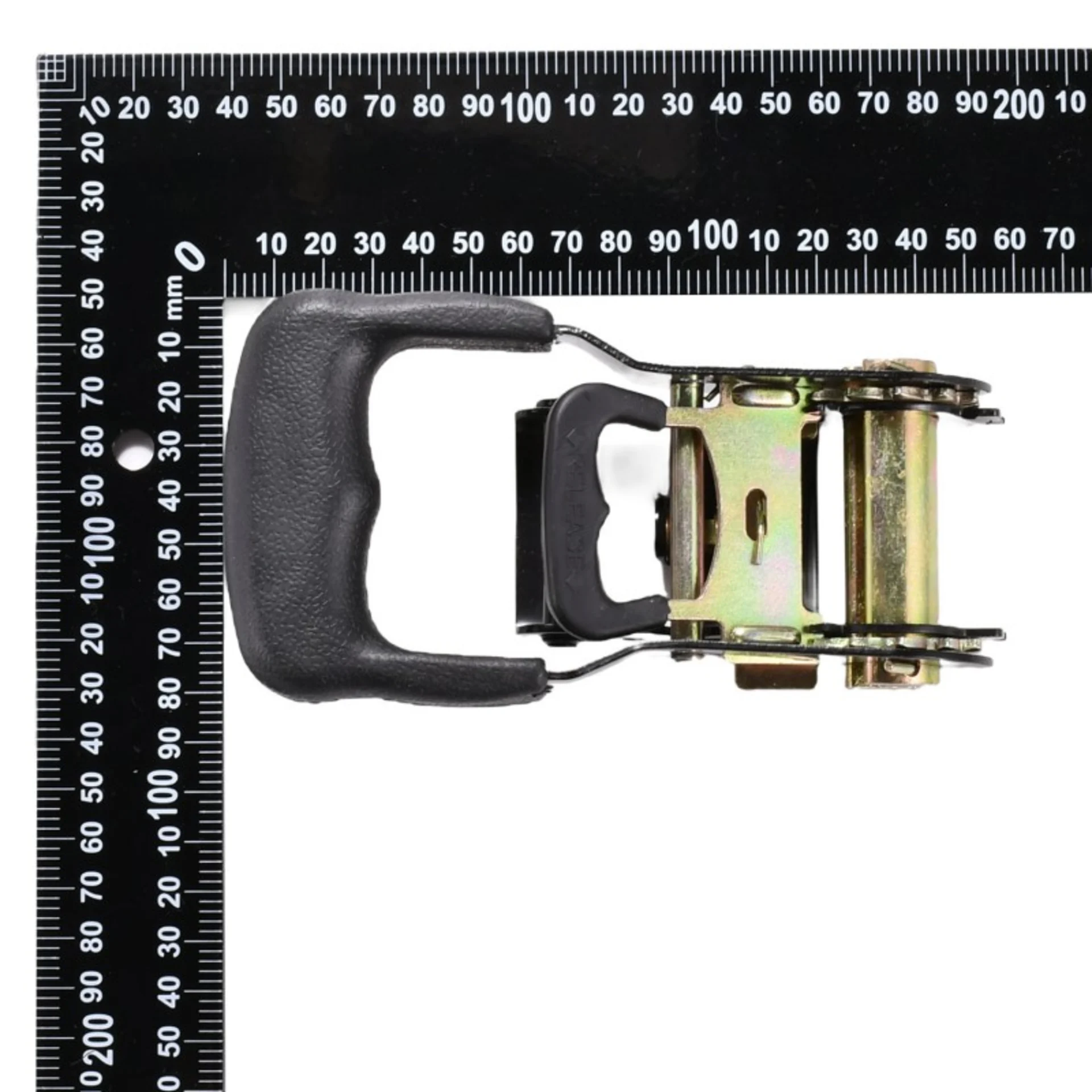 38mm Black Rubber Handle Ratchet Buckles | China Factory for Australia