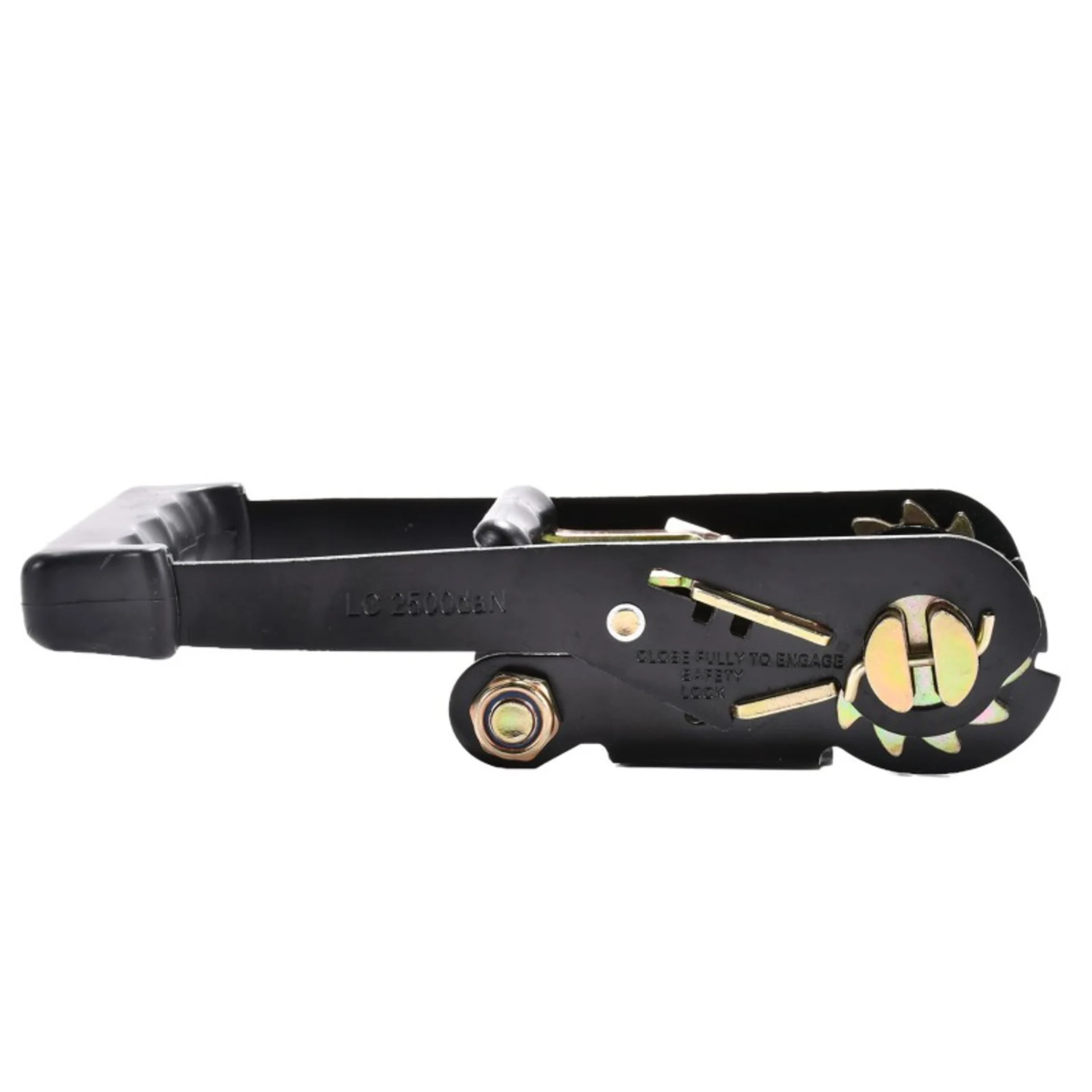50mm Black Rubber Handle Ratchet Buckles | China Factory for Australia
