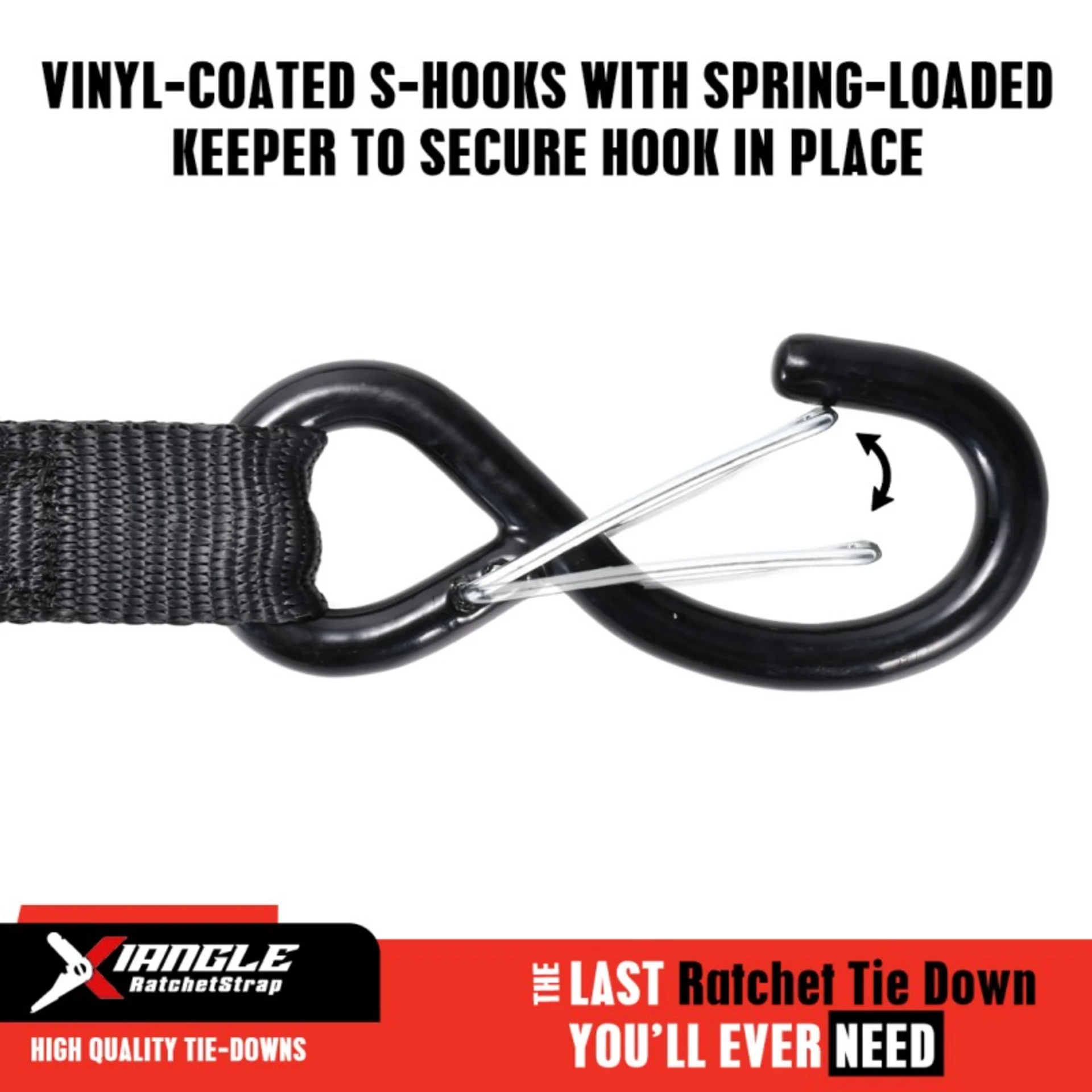 25mm Padded Cam Straps with Locking Hooks | Factory AU