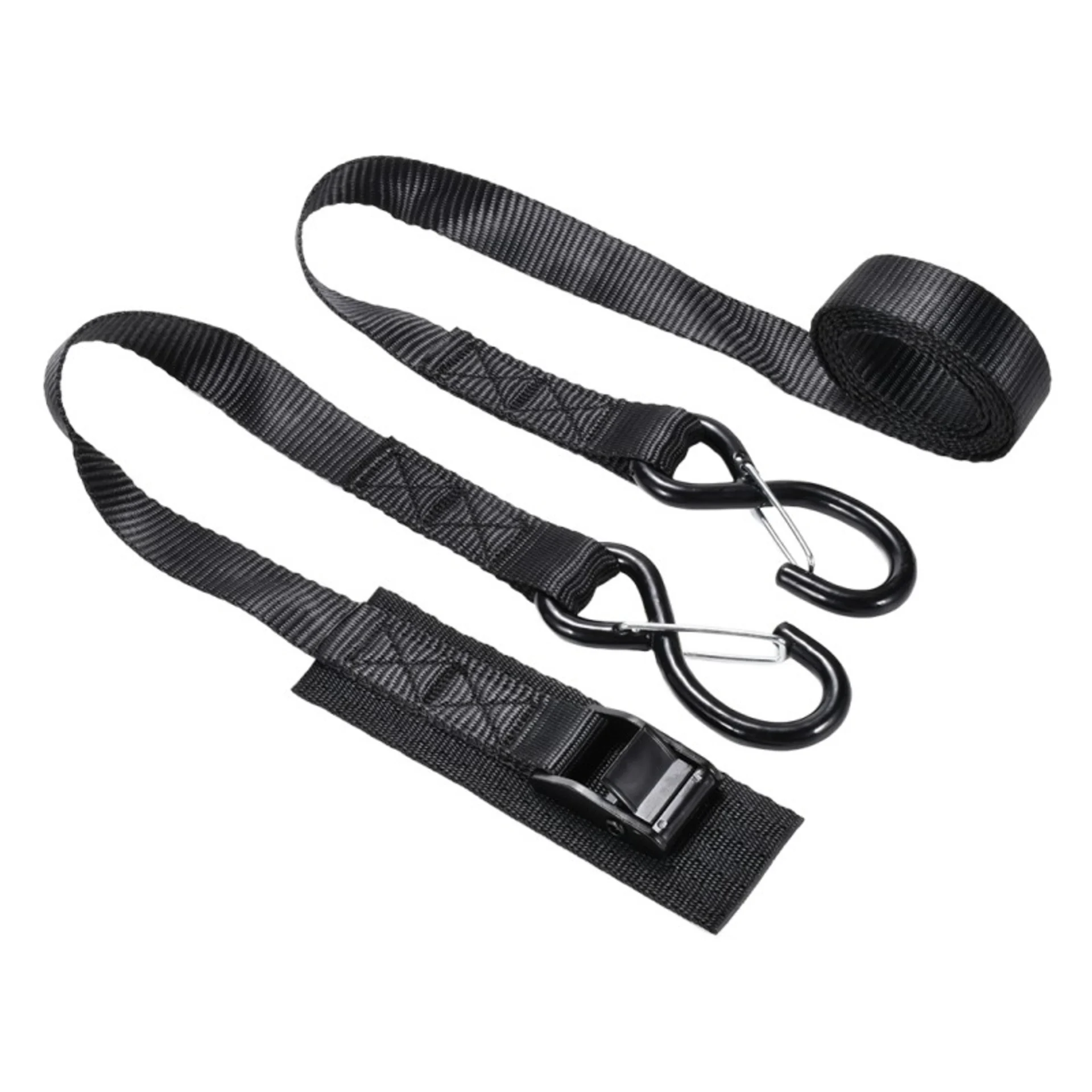 1" Padded Cam Straps with Locking Hooks | Factory OEM