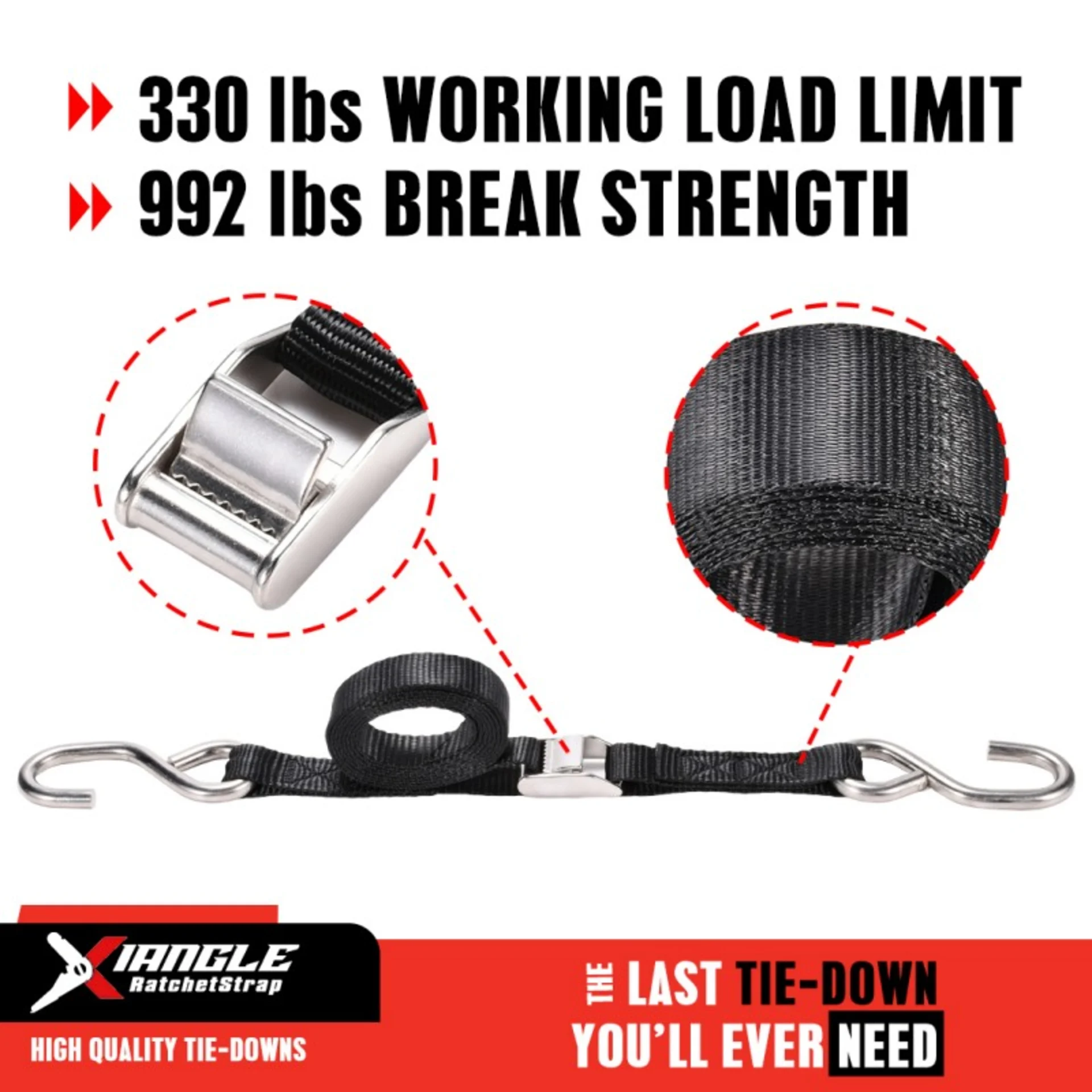 25mm 304 Stainless Steel Cam Straps | Factory for AU