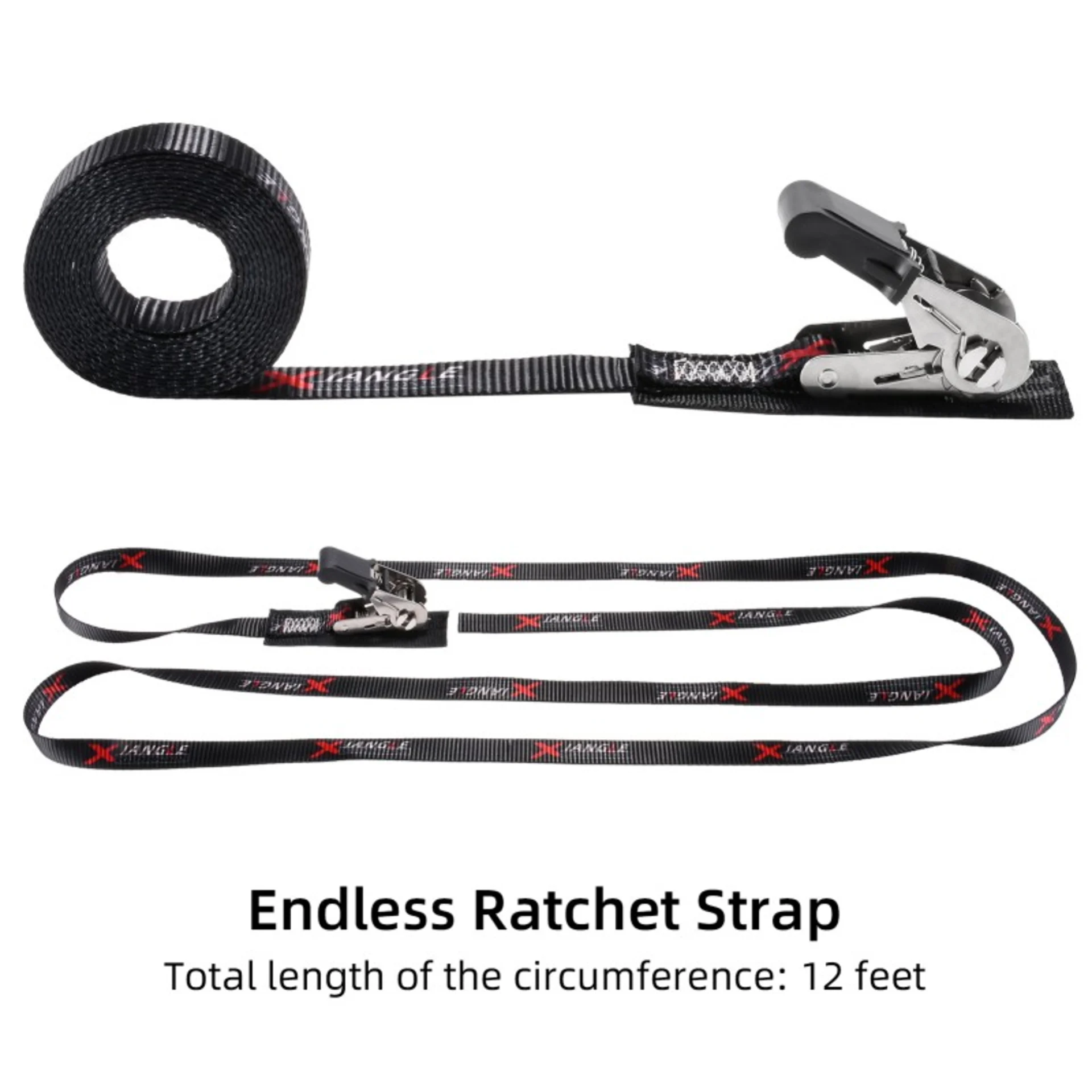1" Stainless Thumb Ratchet Endless Strap | Factory OEM
