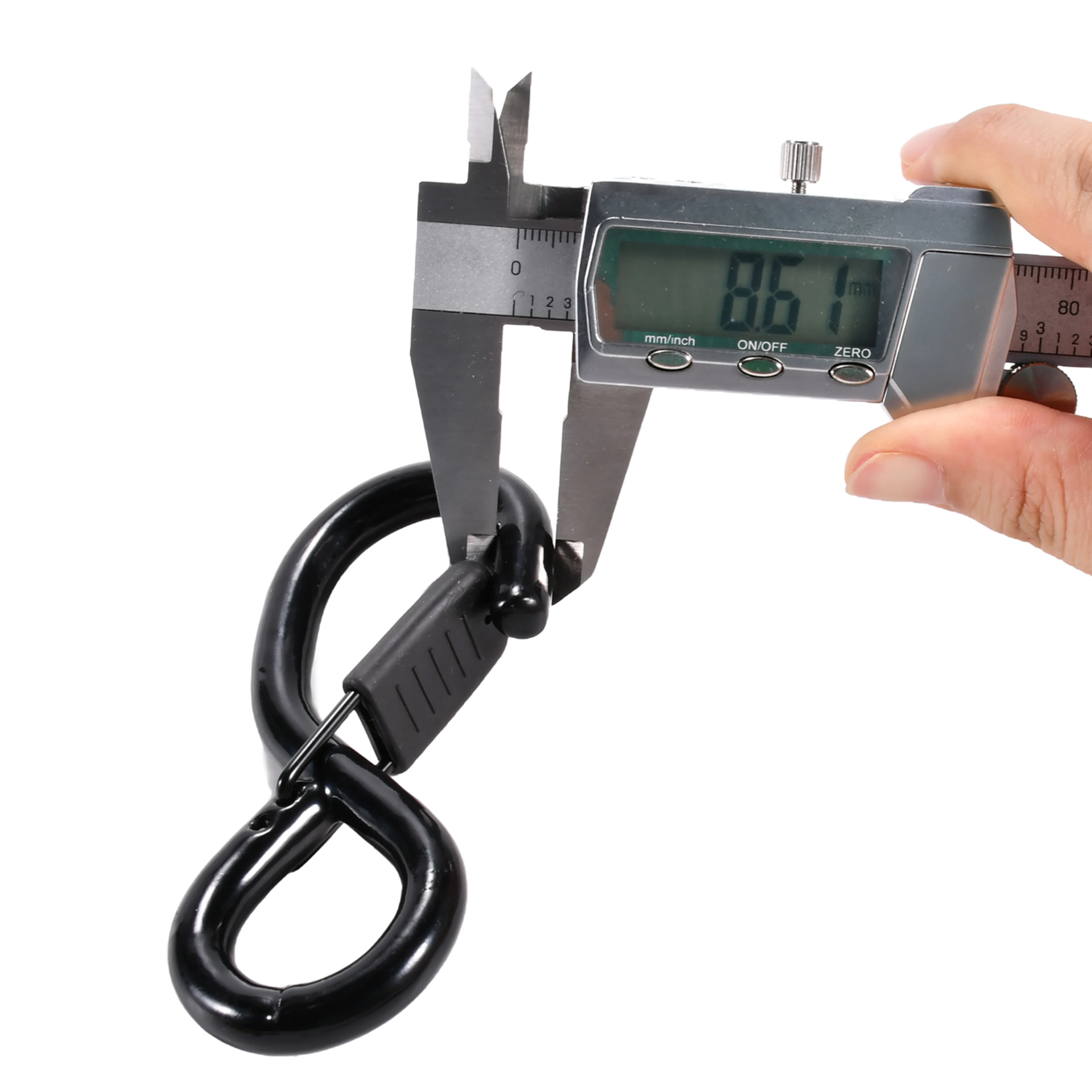 25mm S-Hook with Rubber Latch, 400kg LC | AU Compliant Hardware ...