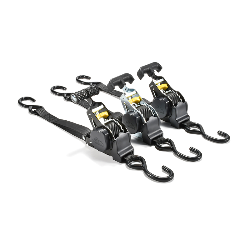 1x10 Retractable Ratchet Strap S-Hook, 1500lbs BS | WSTDA ...