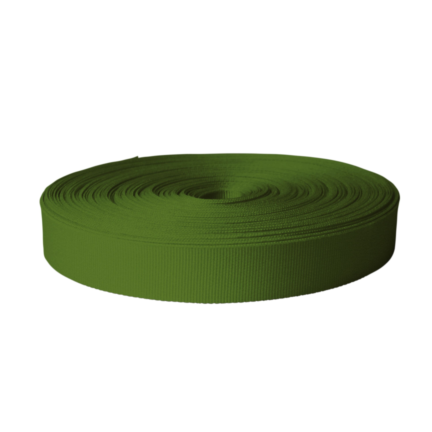25mm UV Resistant Polyester Webbing Army Green, 800kg BS ...
