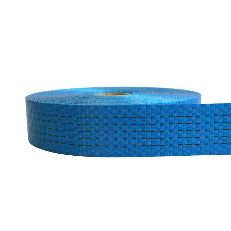 2-inch Blue Polyester Webbing with Stripes | China Manufacturer