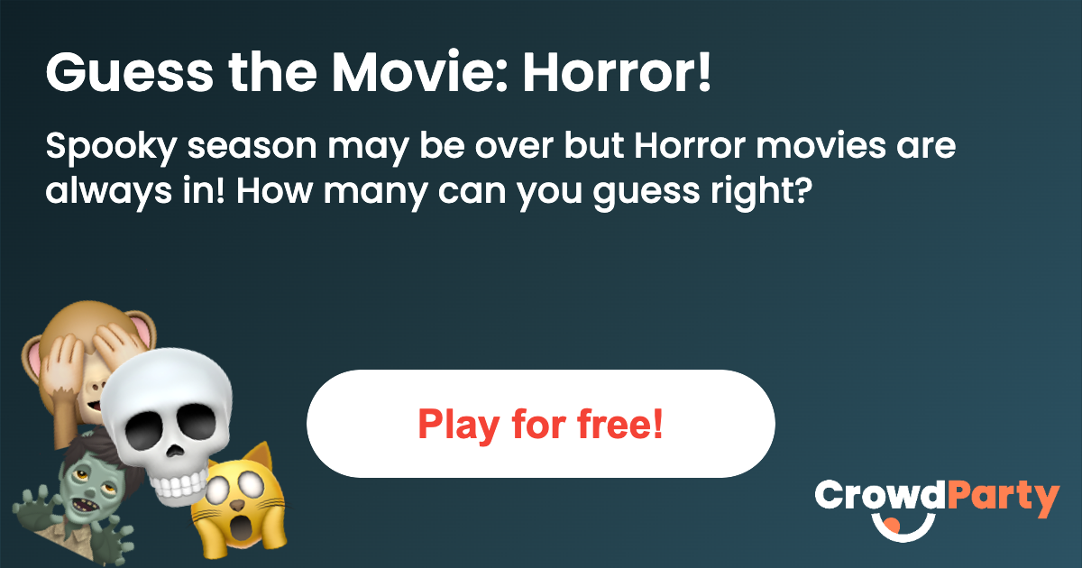 Guess The Horror Movie Quiz 60 Photos - Moonagedaydream.film