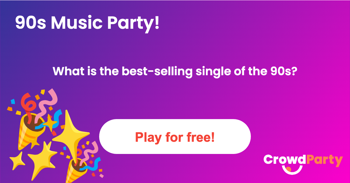 CrowdParty — 90s Music Party! — 10 Rounds