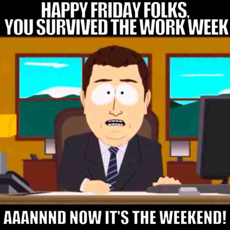 75 Funny Friday Memes That Will Have You Saying TGIF!