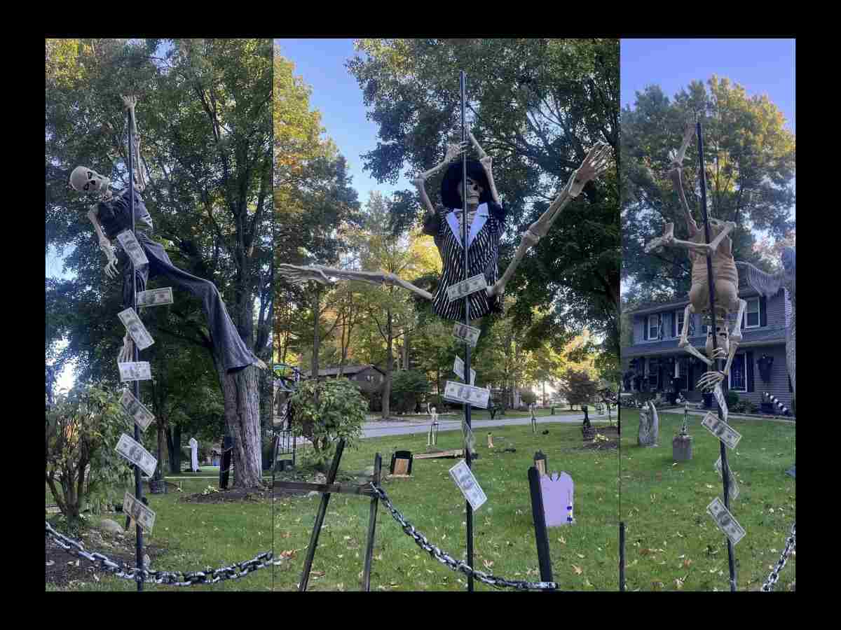 10 DIY Halloween Skeleton Yard Ideas To Make You Laugh