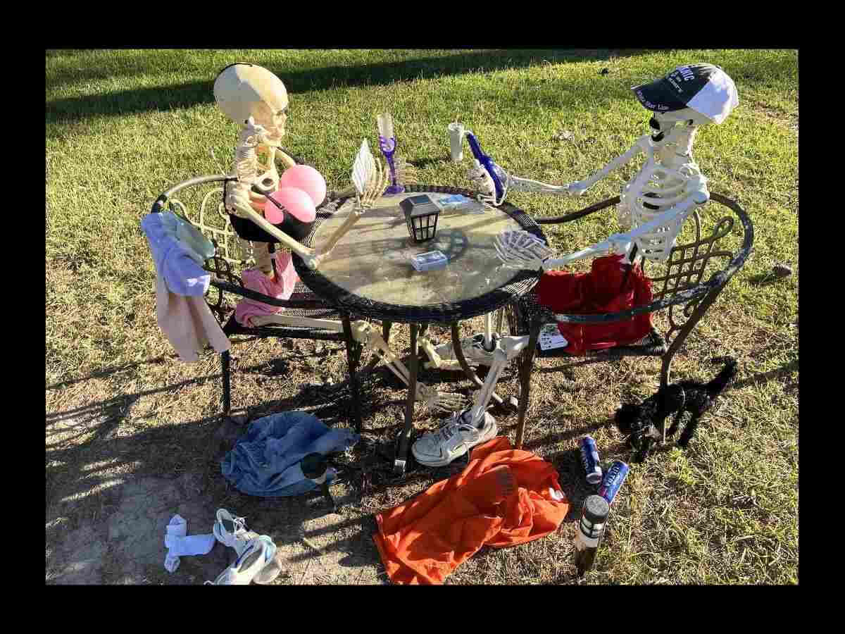 10 DIY Halloween Skeleton Yard Ideas To Make You Laugh