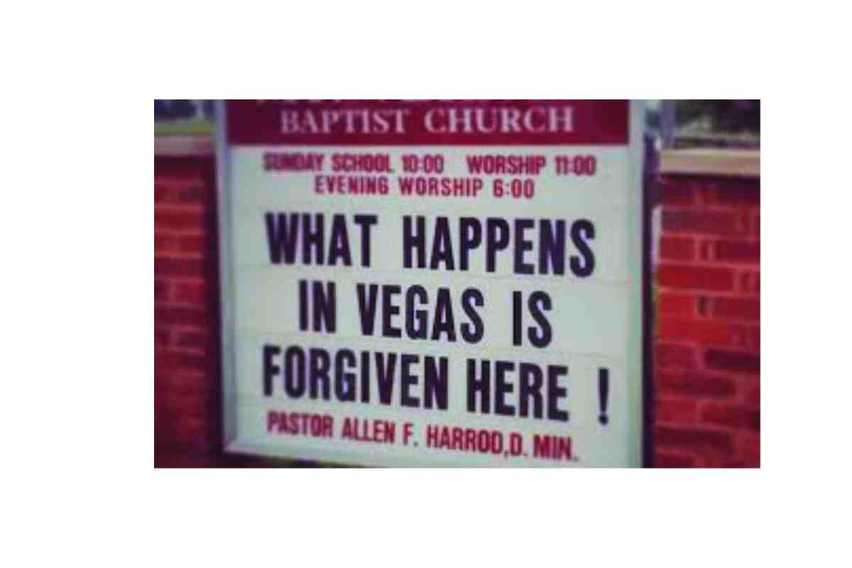 75 Funny Church Sign Sayings Proving God Created Humor