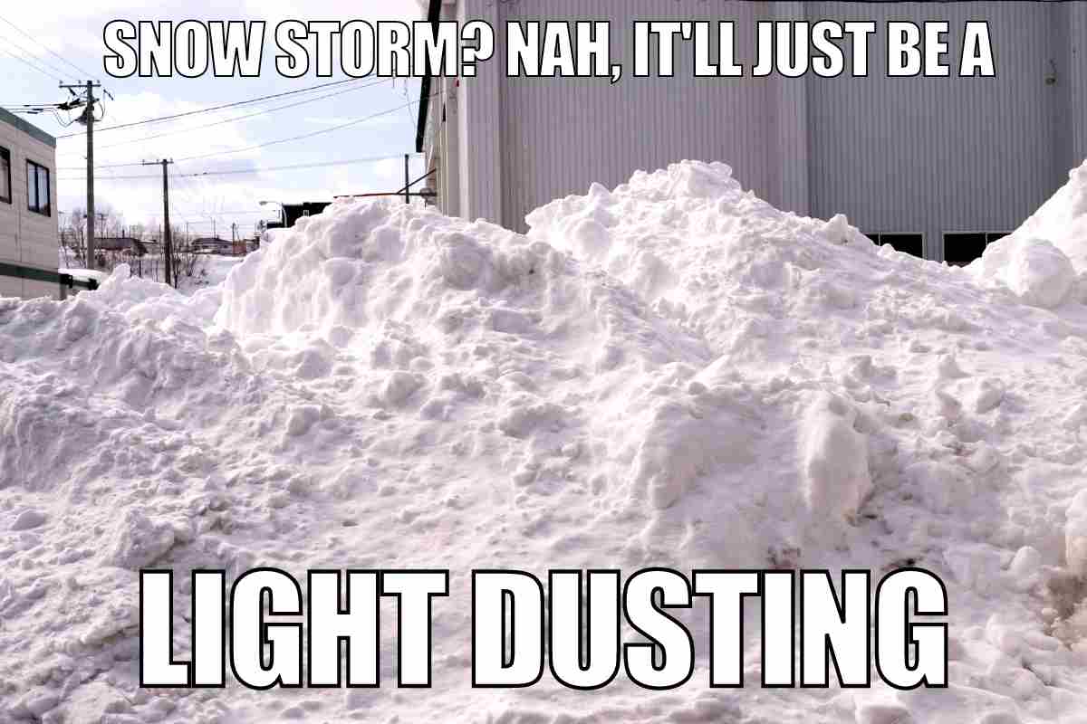 40 Funny Snow Memes That Capture The Frosty Fun