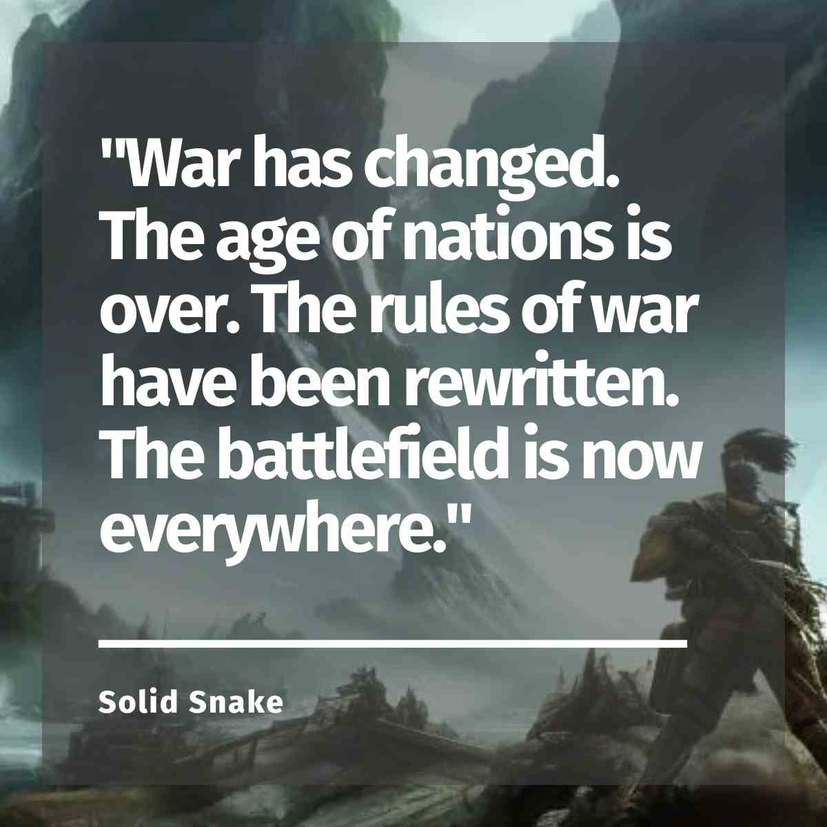 25 Iconic Metal Gear Quotes From The Legendary Game Series