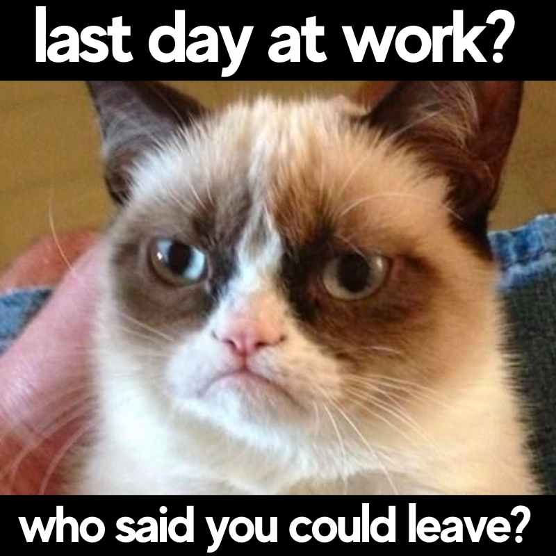 50 Hilarious Last Day Of Work Memes To Celebrate Your Exit