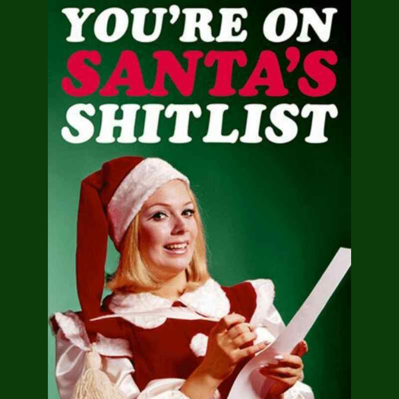 Funny Santa Memes - He Is Coming To Town December 25