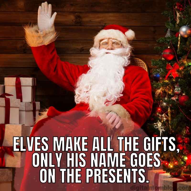 Funny Santa Memes - He Is Coming To Town December 25