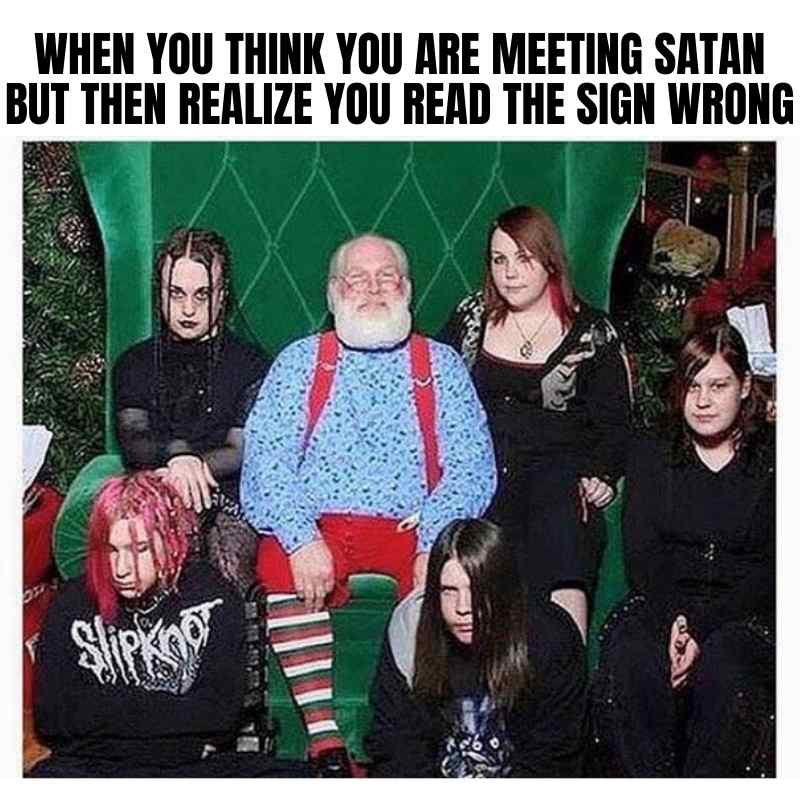 Funny Santa Memes - He Is Coming To Town December 25