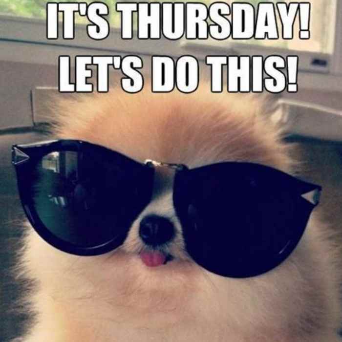 40 Funny Thursday Memes To Help You Survive The Week