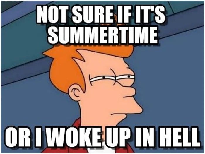 35 Sizzling Hot Weather Memes For Beating The Summer Heat