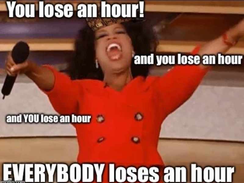 Funny Daylight Savings Memes For 2024 Time Change LOLs