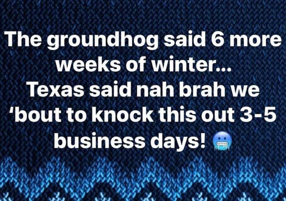 35 Hilarious Texas Winter Memes To Warm Your Heart