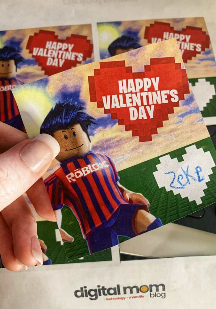 Roblox Valentine's Cards - Epic Vday Gaming Cards For Kids