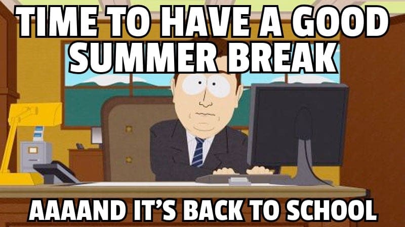 Funny Back To School Memes For Teachers And Students