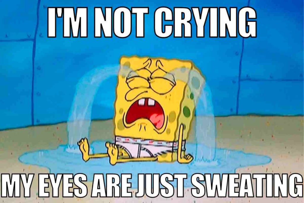 25 Funny Sweating Memes That Will Make Your Pits Scream!