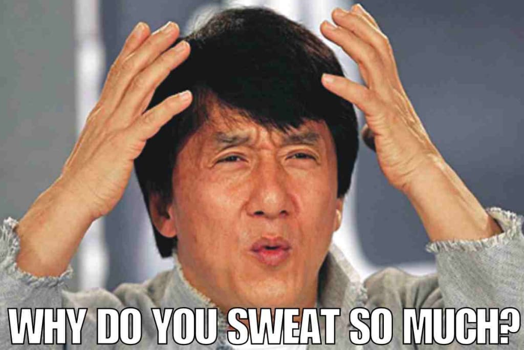 25 Funny Sweating Memes That Will Make Your Pits Scream!