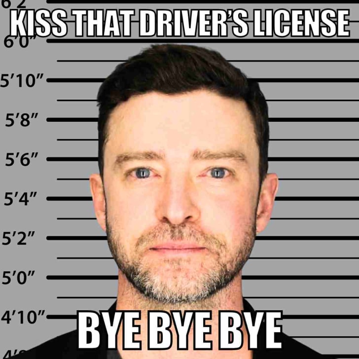 Justin Timberlake DWI? He's Gonna Be Meme'd
